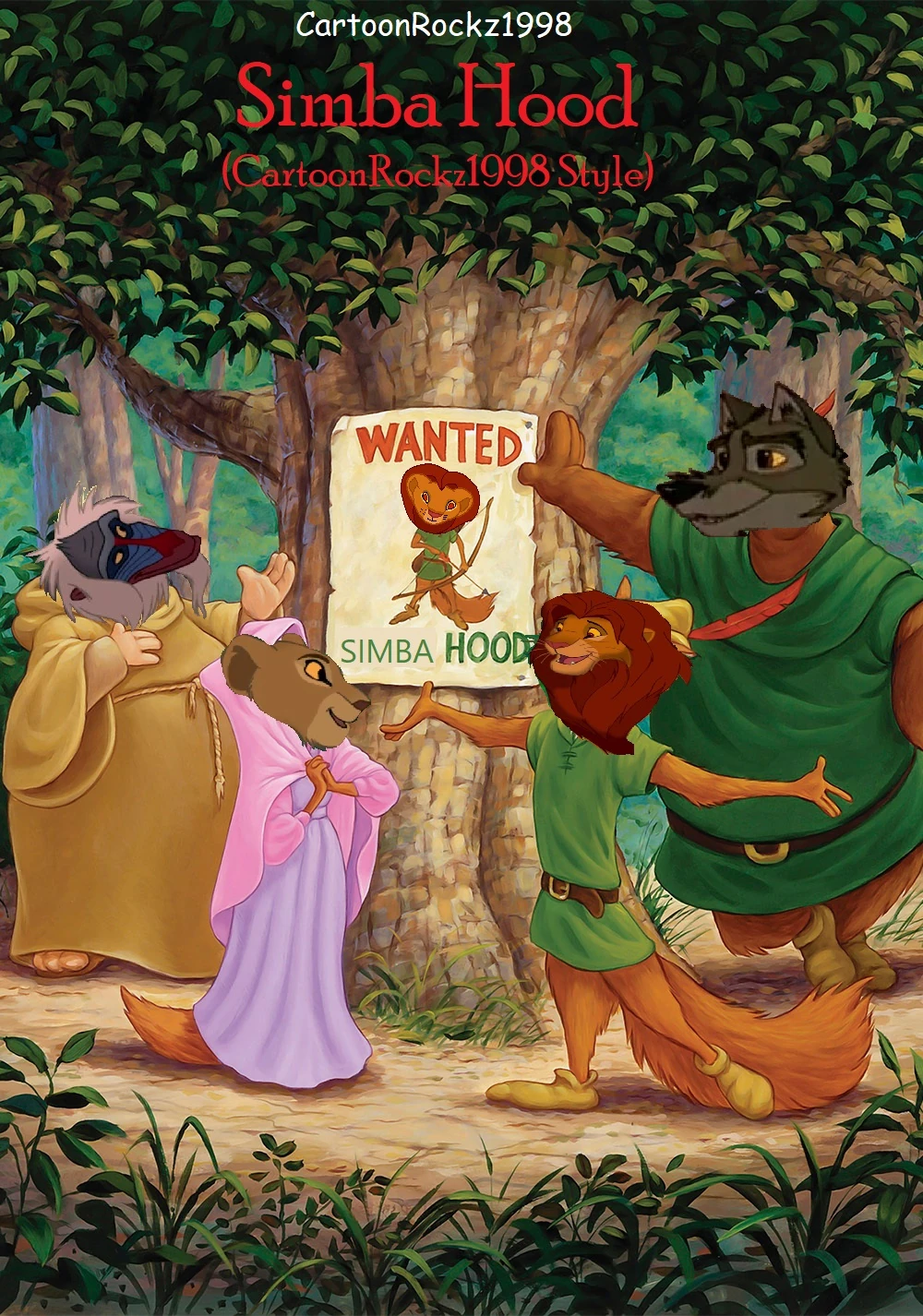 Simba Hood (CartoonRockz1998 Style) | The Parody Wiki | Fandom