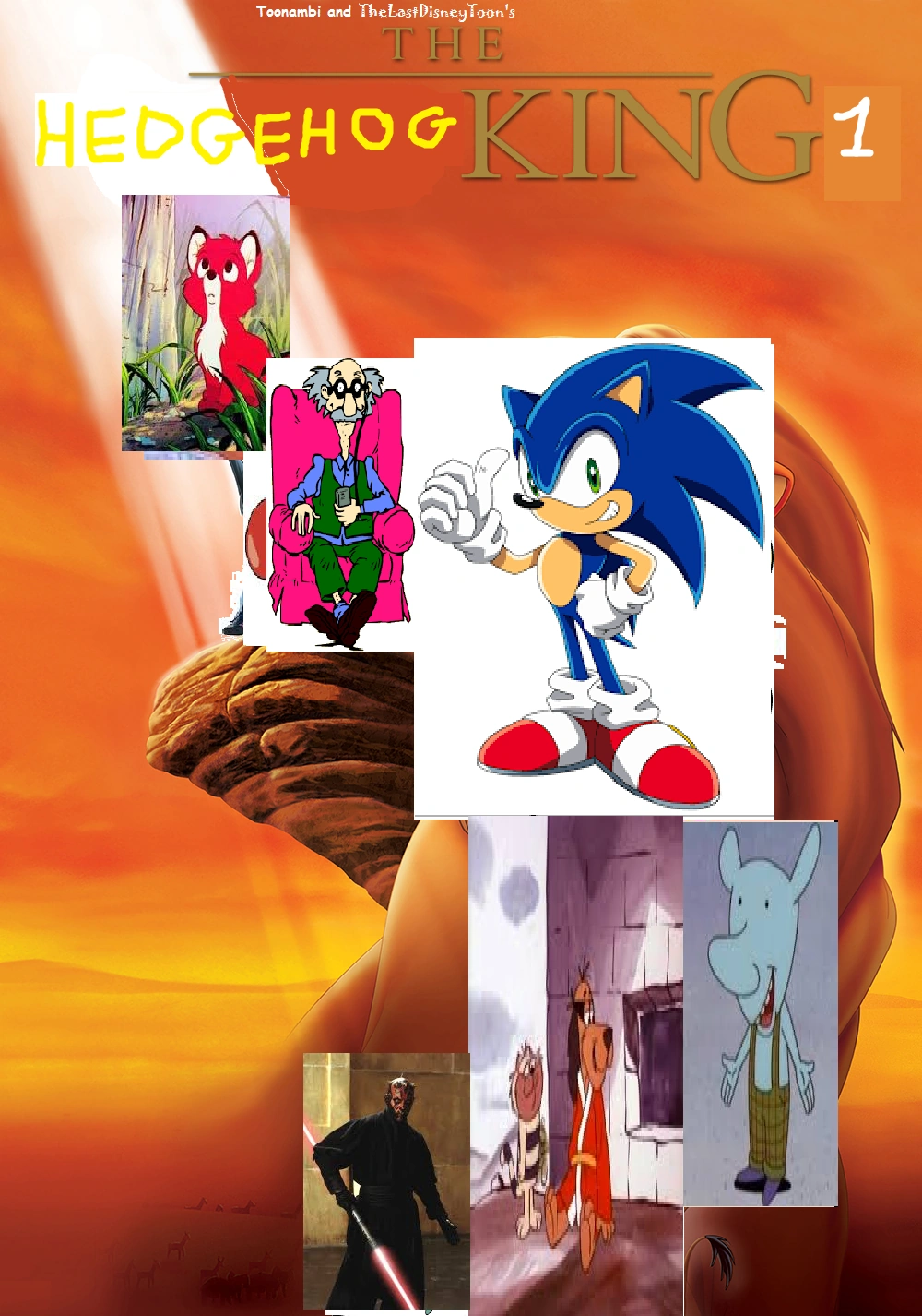 The Hedgehog King 1 (TheLastDisneyToon and Toonmbia's Style) | The ...