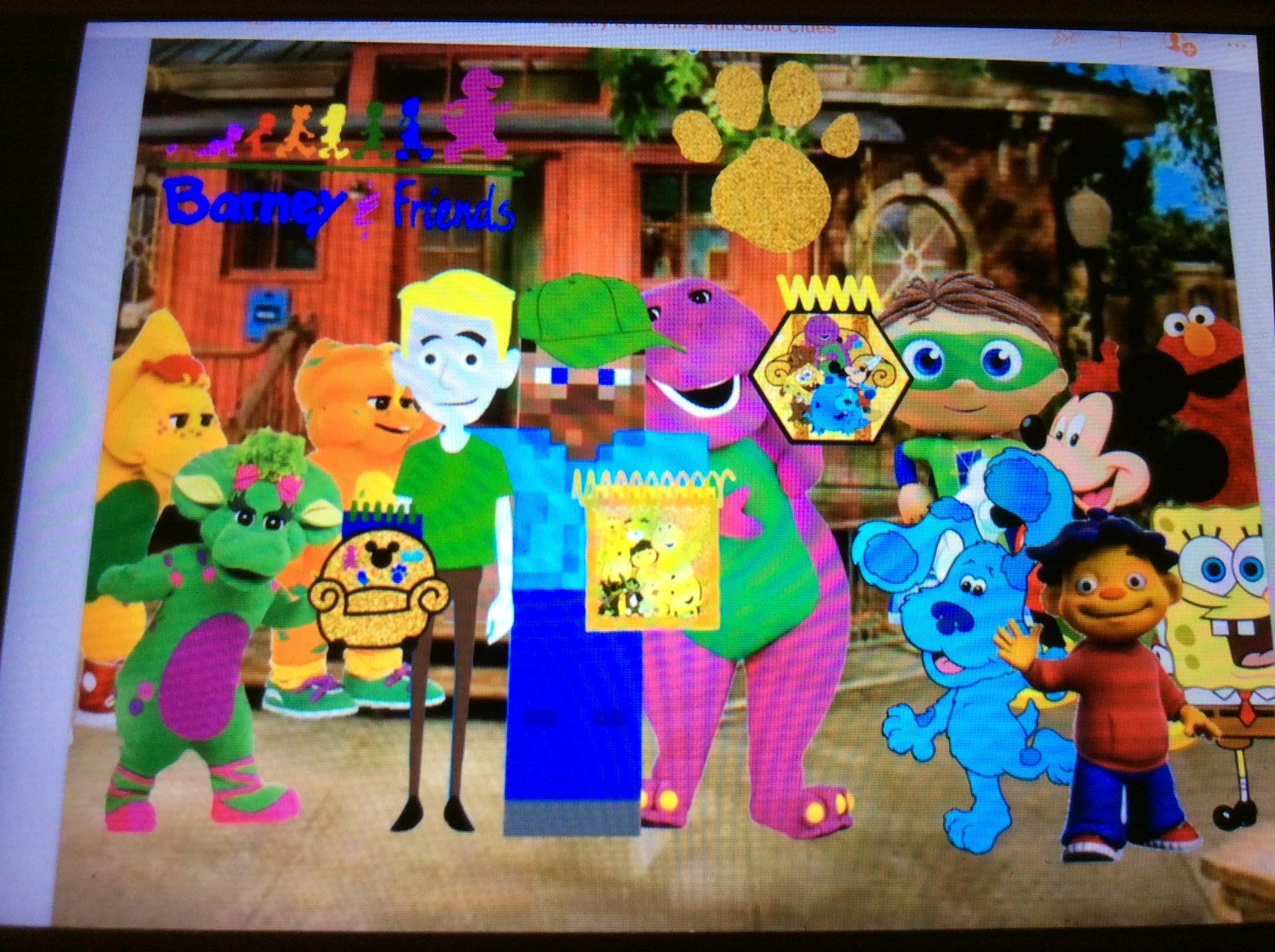 Barney & Friends and Gold Clues | The Parody Wiki | Fandom