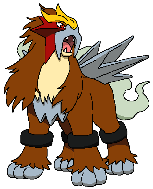 Entei (Trina Mouse's Pokemon Quest: Spell of the Unown) | The Parody ...