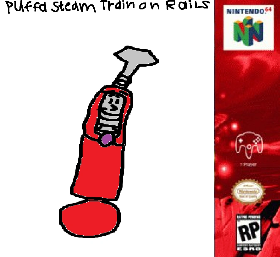Puffa Steam Train on Tracks - Thomas's Dream Team - Nintendo 64 ...