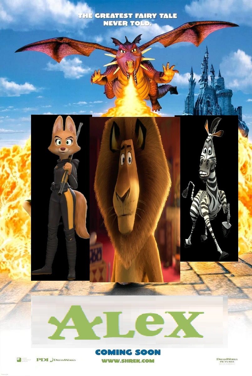 Alex Shrek Pach Bienaber Version Style | The Parody Wiki | Fandom