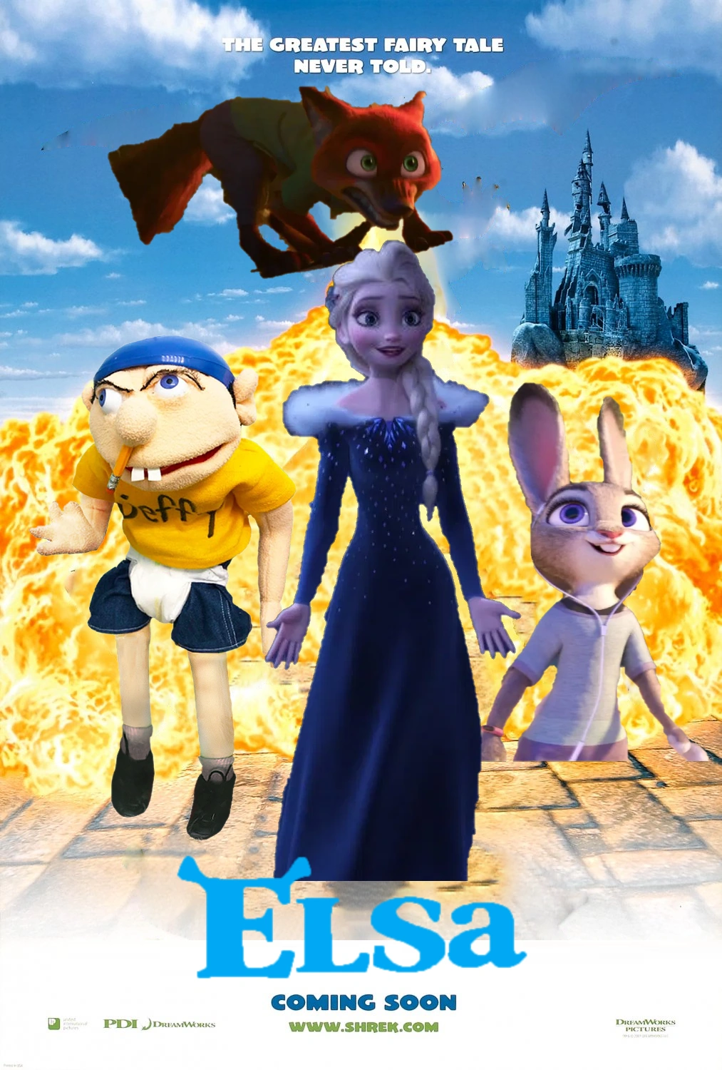 Elsa (Shrek) (FemaleFan2006 Style) | The Parody Wiki | Fandom