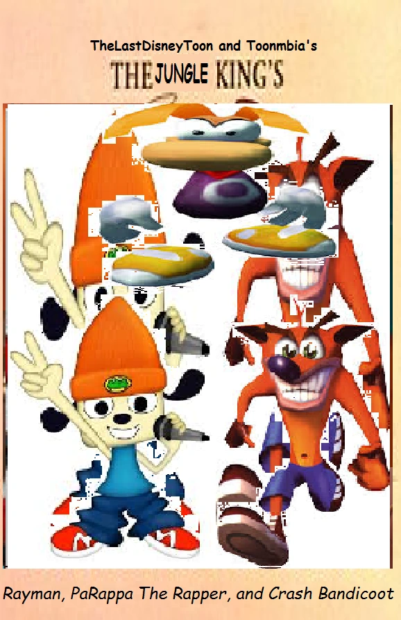 Rayman, PaRappa The Rapper, and Crash Bandicoot | The Parody Wiki | Fandom