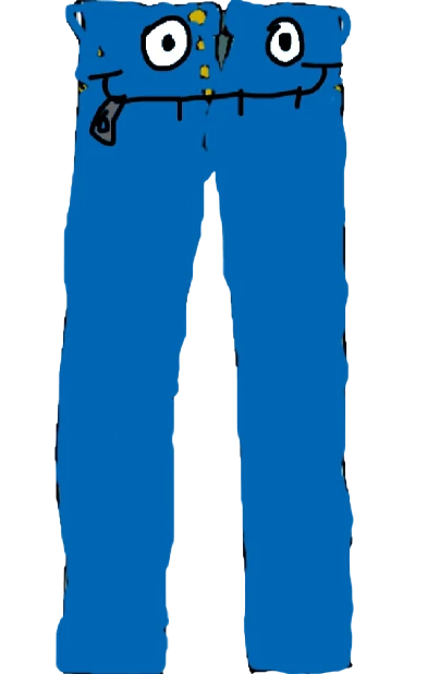 Blue Pants Clipart