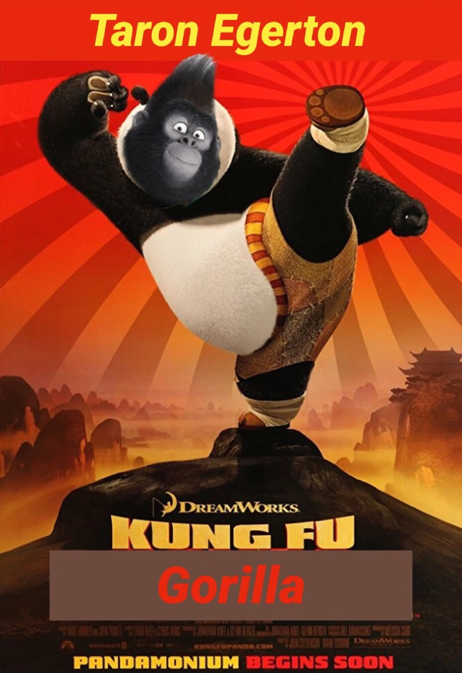 Kung fu gorilla | The Parody Wiki | Fandom