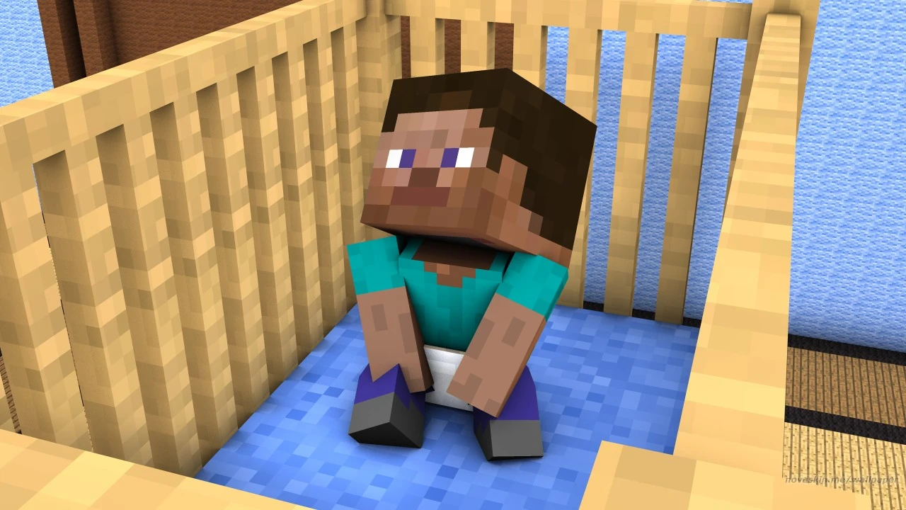 Baby Steve Minecraft