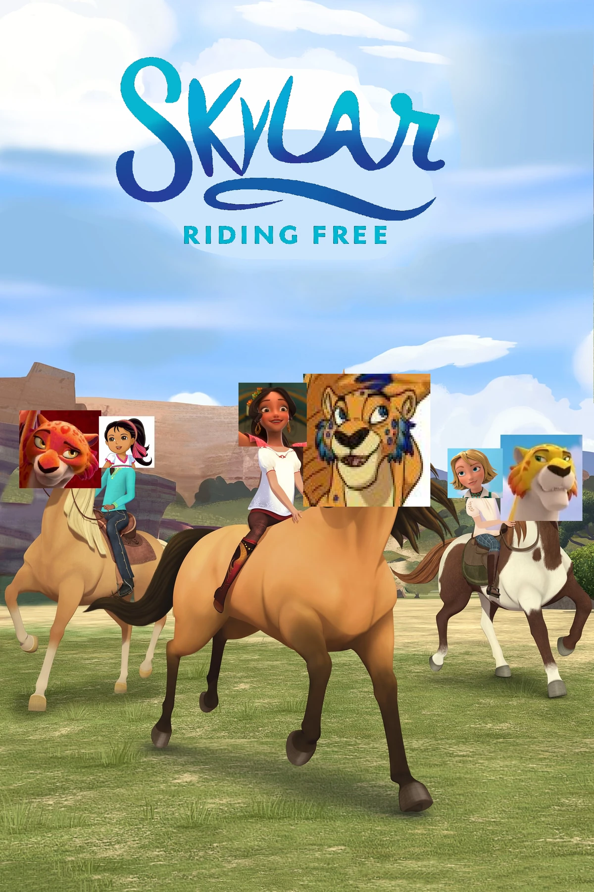 Skylar Riding Free | The Parody Wiki | Fandom