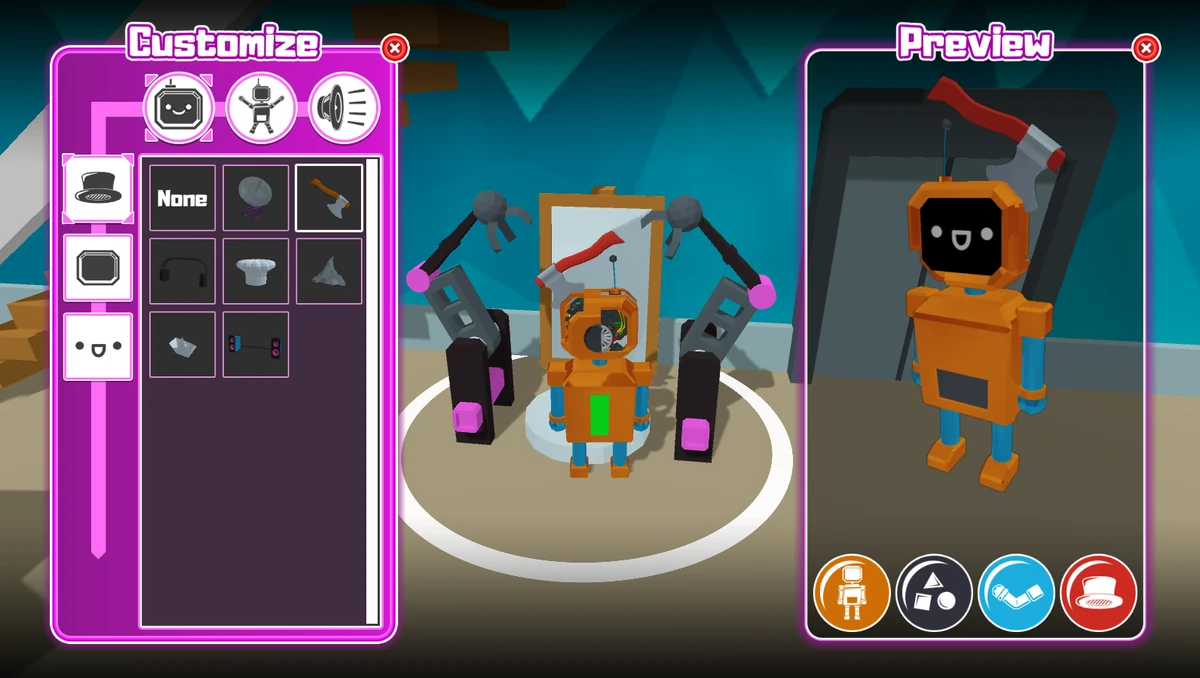 Cosmetics | Party Bots Wiki | Fandom