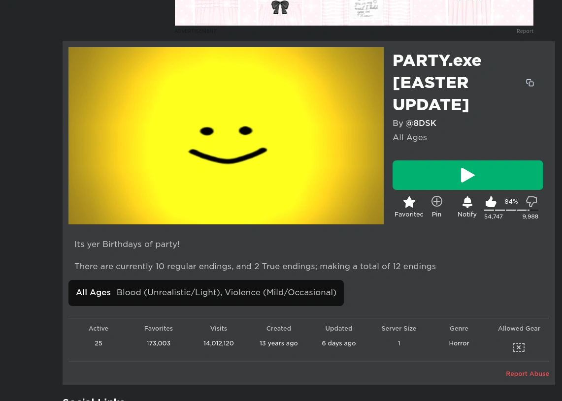 Easter event | Unofficial PARTY.exe Wiki | Fandom