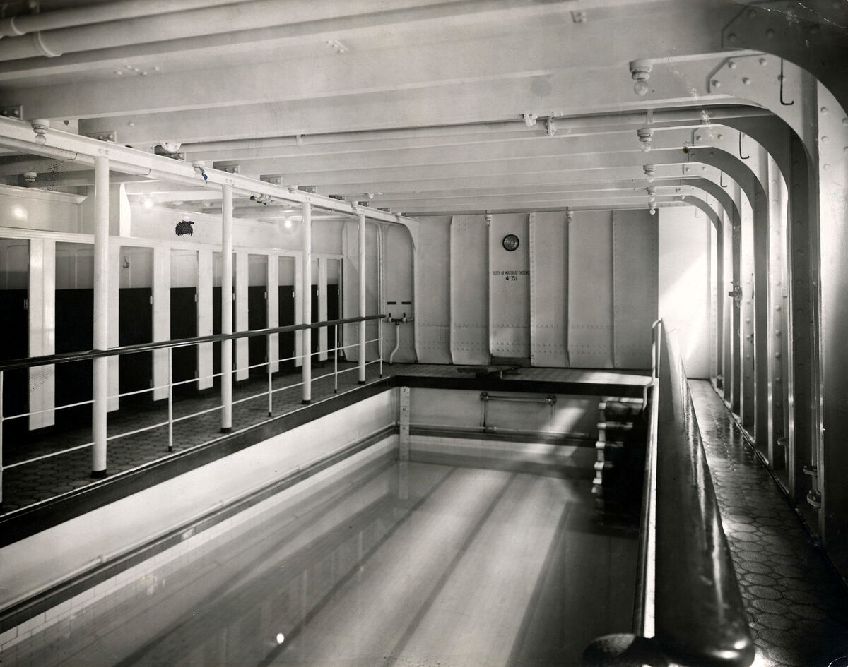 Olympic Class Swimming Bath Passenger Ships And Liners Wiki Fandom