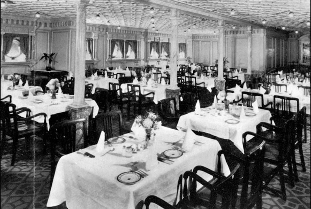 Olympic Tourist Third Dining Saloon Passenger Ships And Liners Wiki