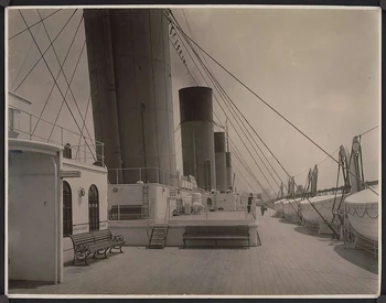 Olympic-class: 2nd Class Promenade | Passenger-ships-and-liners Wiki ...