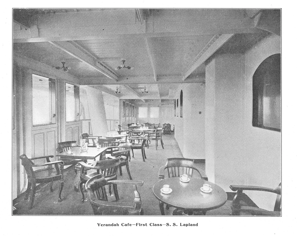 Lapland 1st Class Verandah Cafe Passenger Ships And Liners Wiki Fandom