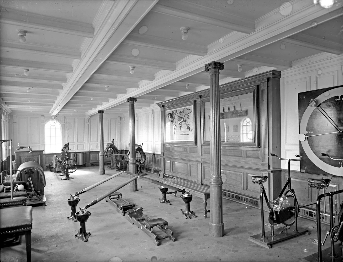 Olympic-class: 1st Class Gymnasium | Passenger-ships-and-liners Wiki ...