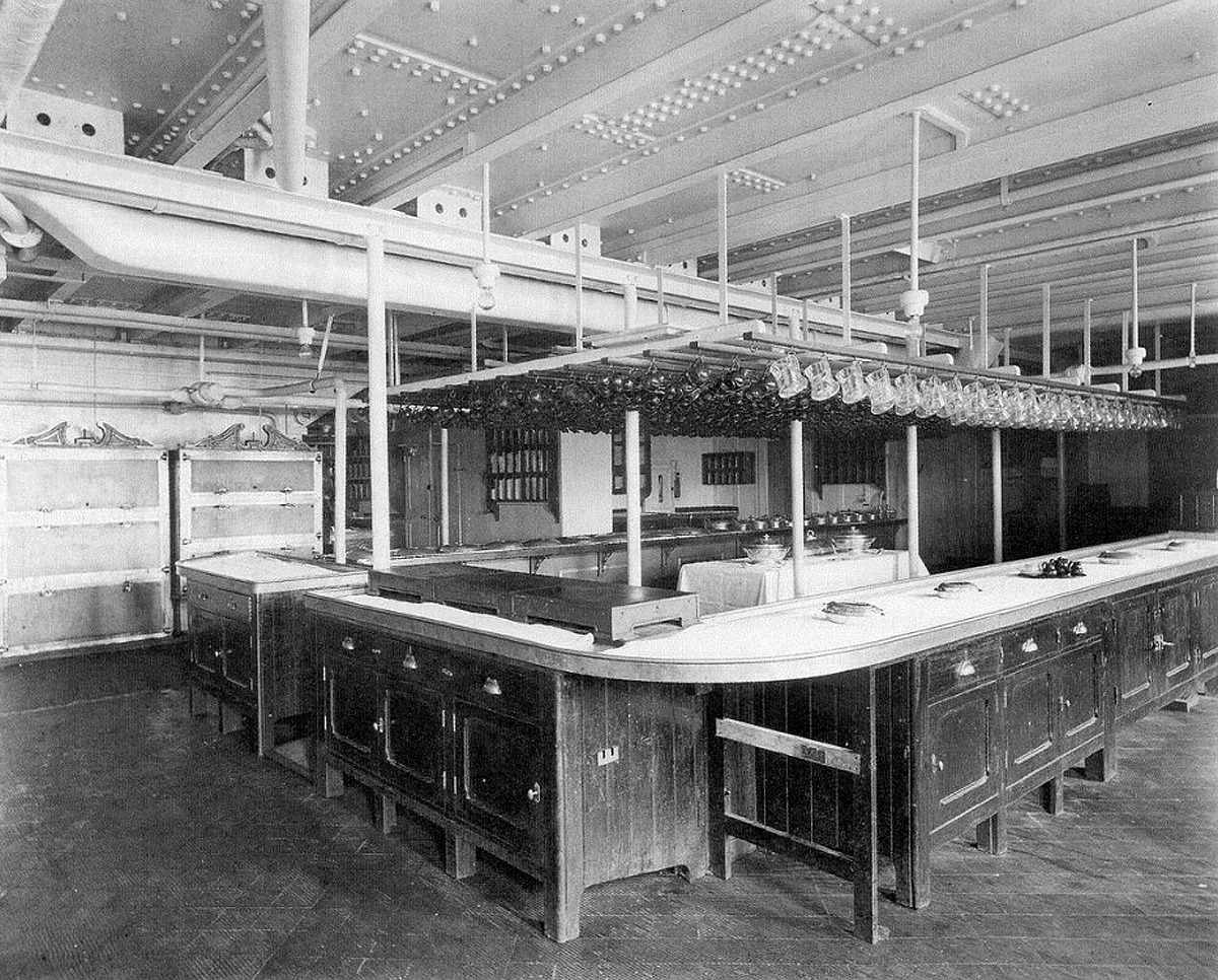 Olympic Class 1st And 2nd Class Galley Passenger Ships And Liners Wiki
