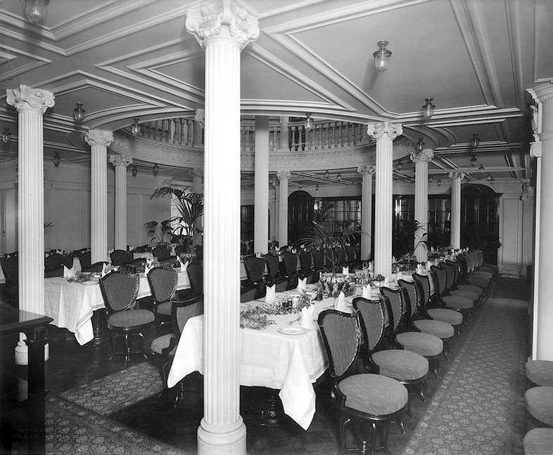 Lusitania 2nd Class Dining Saloon Passenger Ships And Liners Wiki