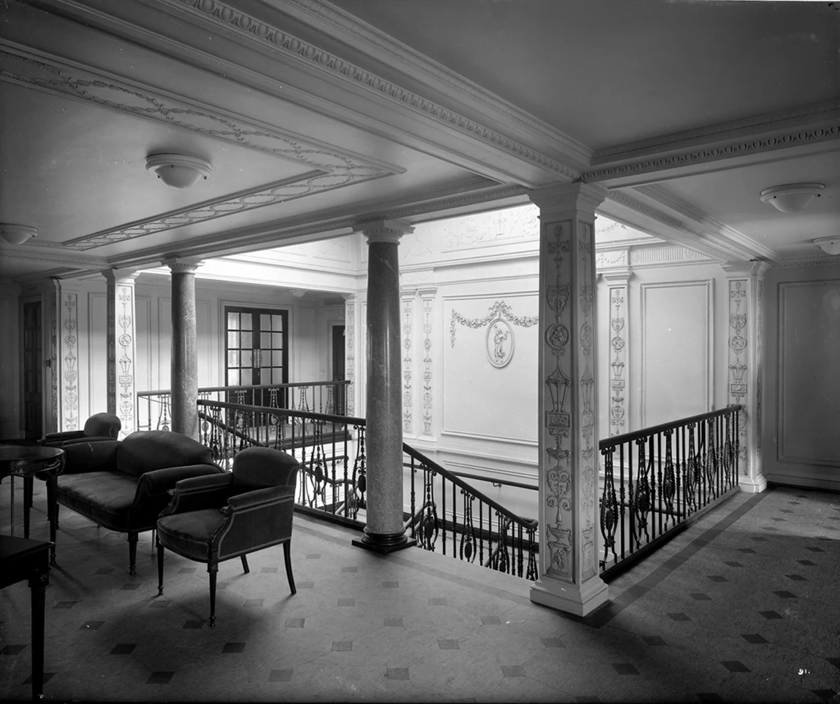 Aquitania: 2nd Class Entrance | Passenger-ships-and-liners Wiki | Fandom