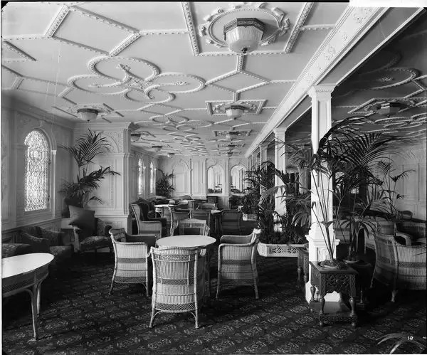 Olympic Class 1st Class Reception Room Passenger Ships And Liners