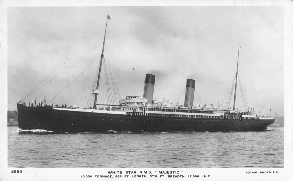 RMS Majestic (1889) | Passenger-ships-and-liners Wiki | Fandom