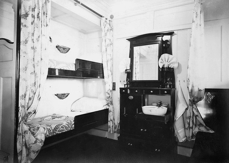 Lusitania: 2nd Class Staterooms | Passenger-ships-and-liners Wiki | Fandom