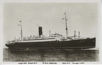 RMS Alaunia (1913) | Passenger-ships-and-liners Wiki | Fandom
