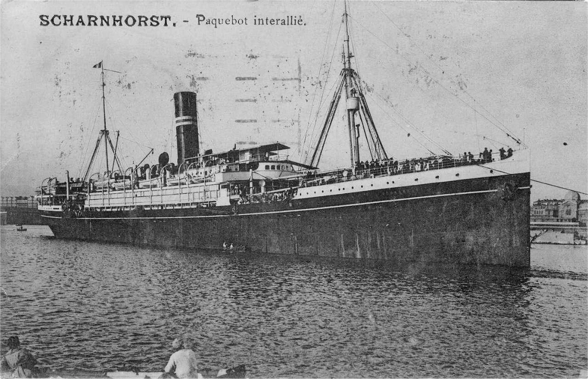 SS Scharnhorst (1904) | Passenger-ships-and-liners Wiki | Fandom