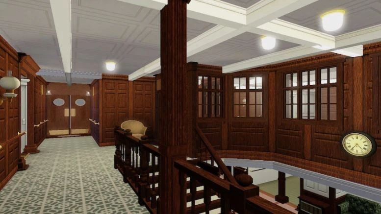 Carpathia: 1st Class Entrance | Passenger-ships-and-liners Wiki | Fandom