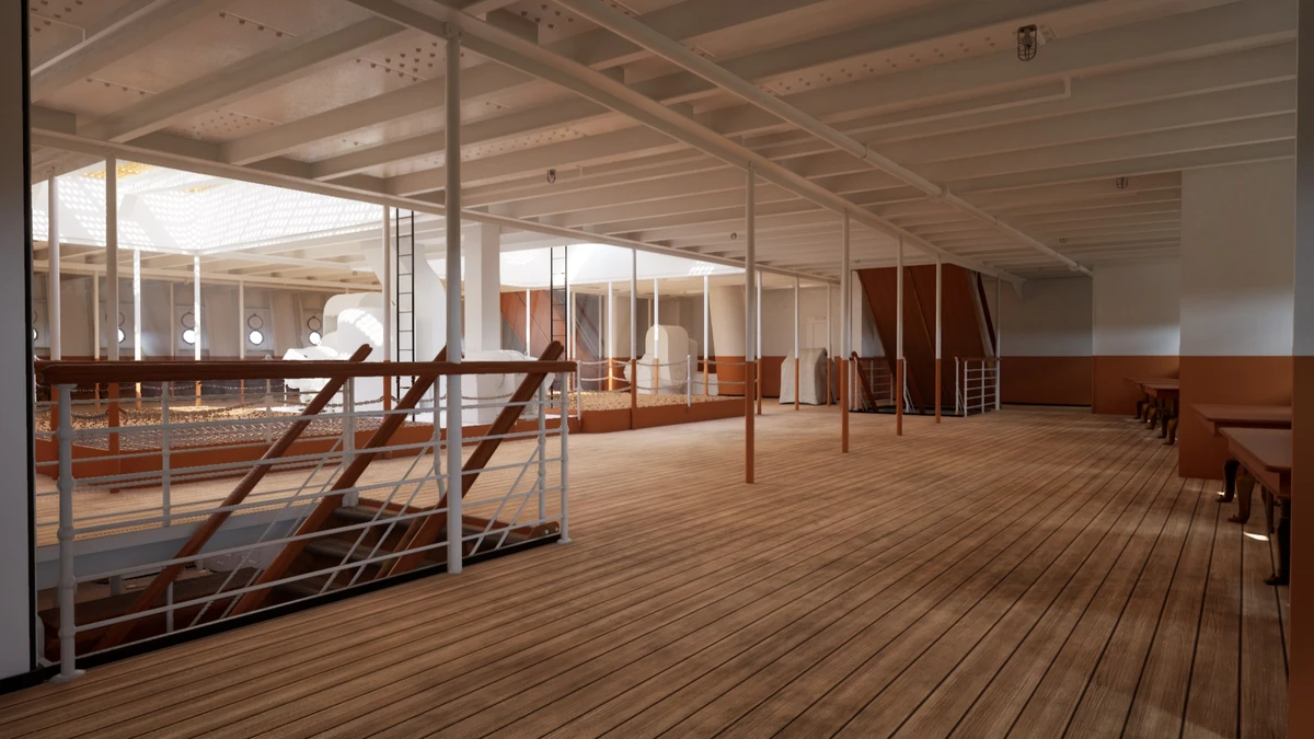 Olympic-class: 3rd Class Open Space | Passenger-ships-and-liners Wiki ...