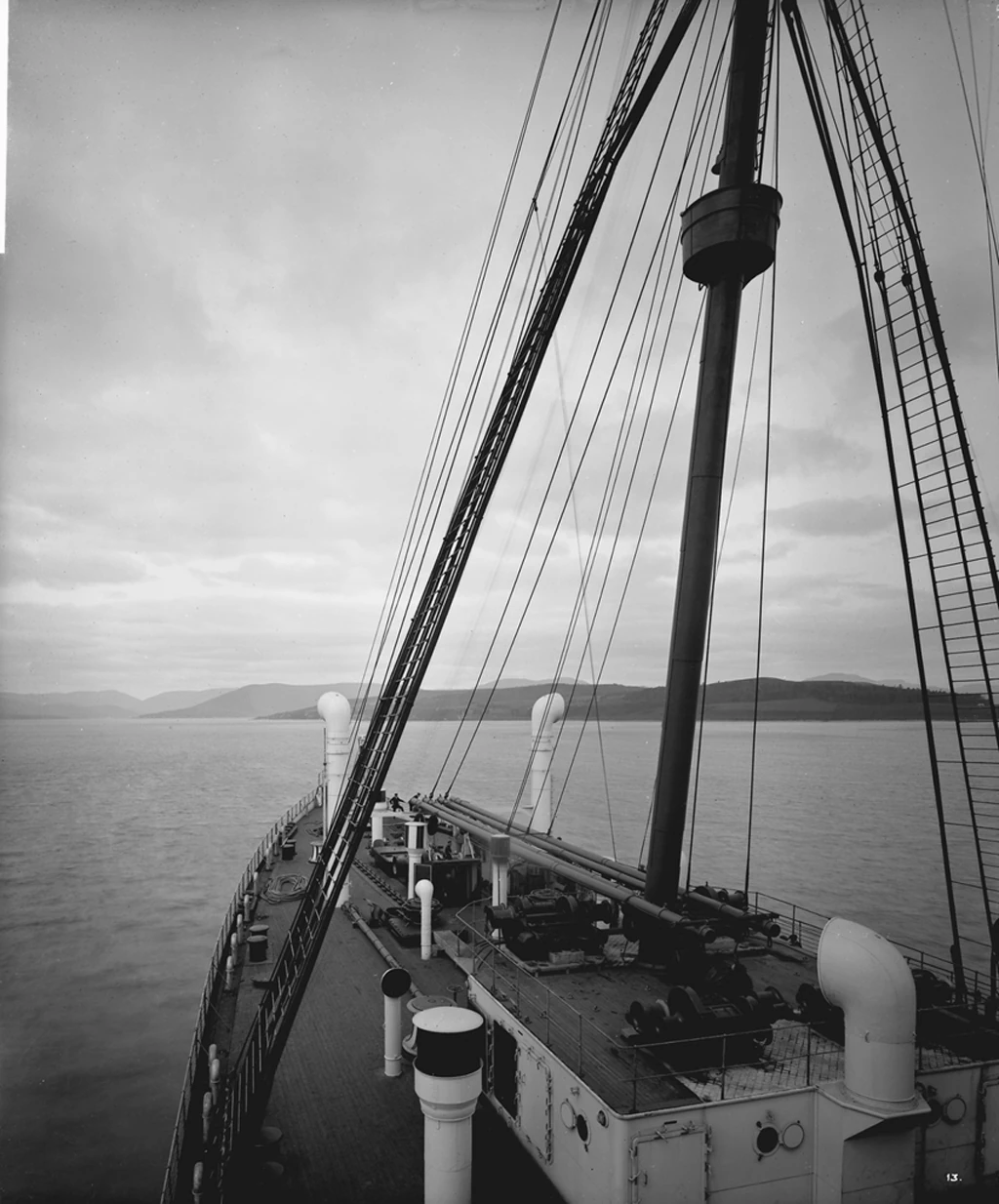 A Deck Of Ship Forecastle