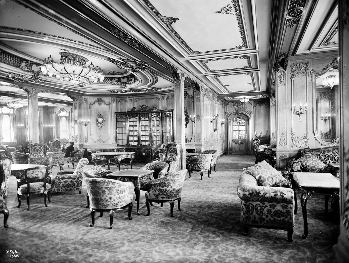 Olympic Class 1st Class Lounge Passenger Ships And Liners Wiki Fandom