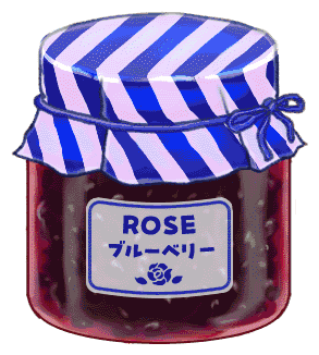 Blueberry Jam (Logo Bottle Label) | Dessert Shop ROSE Wiki | Fandom