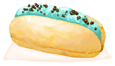 Chilled Mint Cream Bun | Dessert Shop ROSE Wiki | Fandom