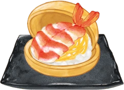 Shrimp Monaka Onigiri Sushi | Dessert Shop ROSE Wiki | Fandom