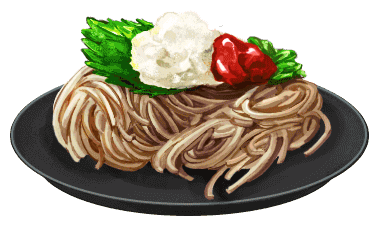 Soba with Grated Plum | Dessert Shop ROSE Wiki | Fandom