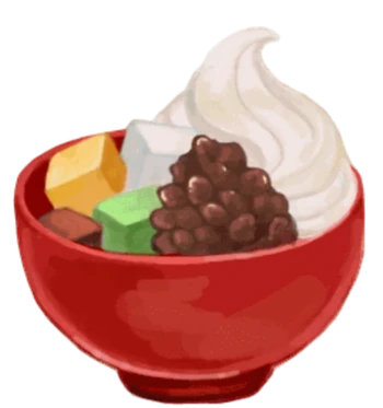 Cream Anmitsu | Dessert Shop ROSE Wiki | Fandom