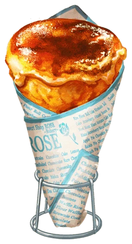 Burnt Cream Crepe | Dessert Shop ROSE Wiki | Fandom