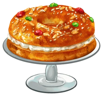 Spanish King Cake | Dessert Shop ROSE Wiki | Fandom