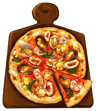 Pescatore Pizza | Dessert Shop ROSE Wiki | Fandom