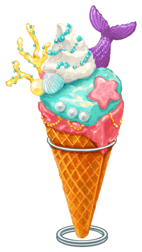 Mermaid Ice Cream | Dessert Shop ROSE Wiki | Fandom
