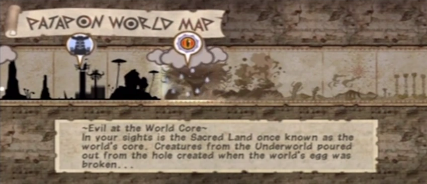 Evil at the World Core | Patapedia | Fandom