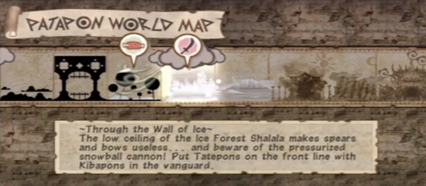 Through the Wall of Ice | Patapedia | Fandom