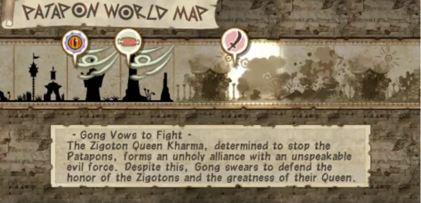 Gong Vows to Fight | Patapon Wiki | Fandom