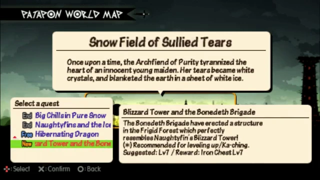 Blizzard Tower and the Bonedeth Brigade | Patapon Wiki | Fandom