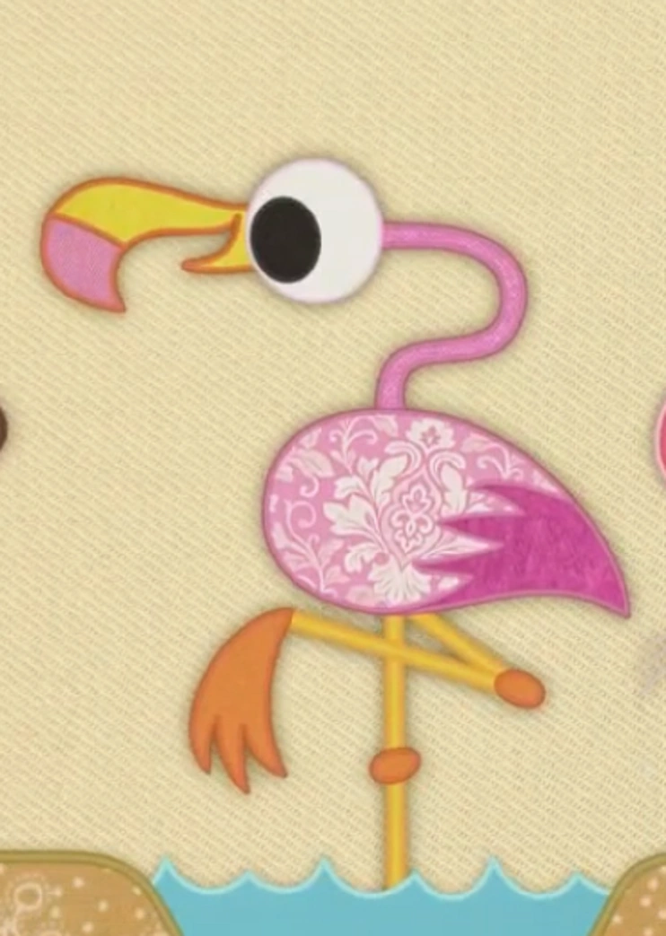 Patchwork Flamingo | Patchwork Blanket Wiki | Fandom