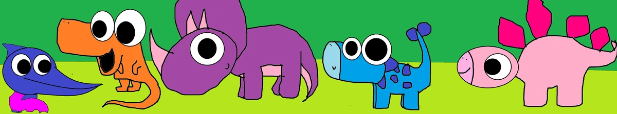 Patchwork dinosaurs children | Patchwork Pals Wiki | Fandom