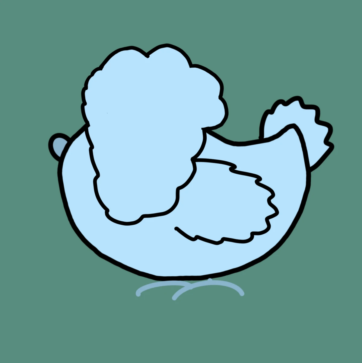 Patchwork silkie chicken | Patchwork Pals Wiki | Fandom