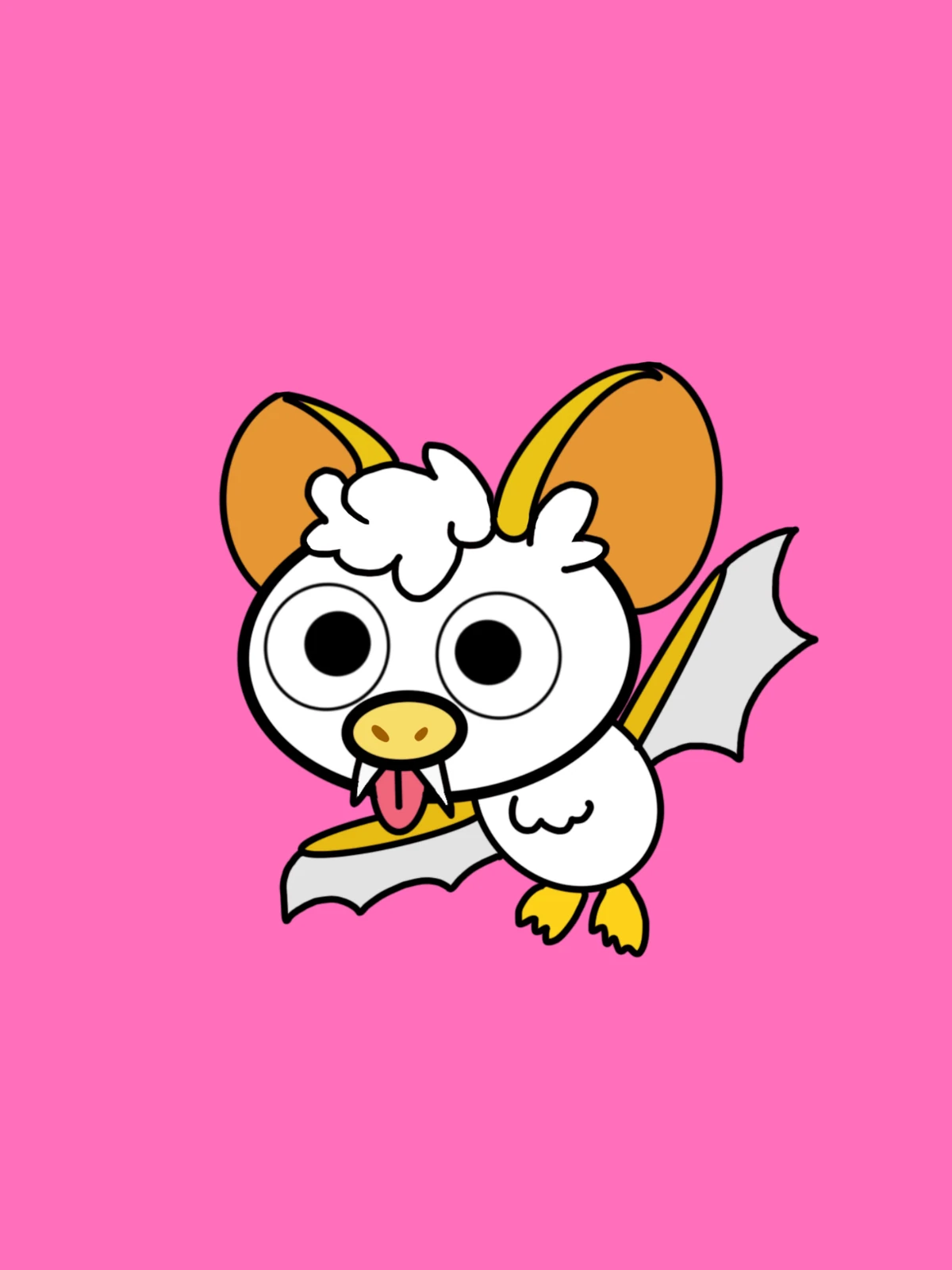 Patchwork White Bat | Patchwork Pals Wiki | Fandom