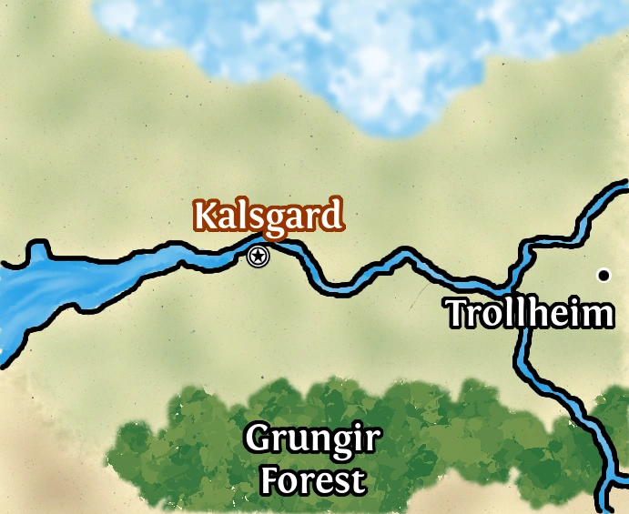 Pathfinder Linnorm Kings Map Of The Lands