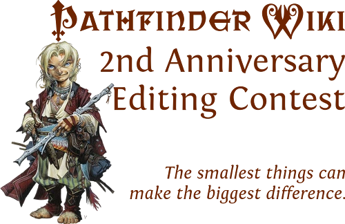 Pathfinder Wiki:Anniversary edit giveaway | Pathfinder Wiki | Fandom